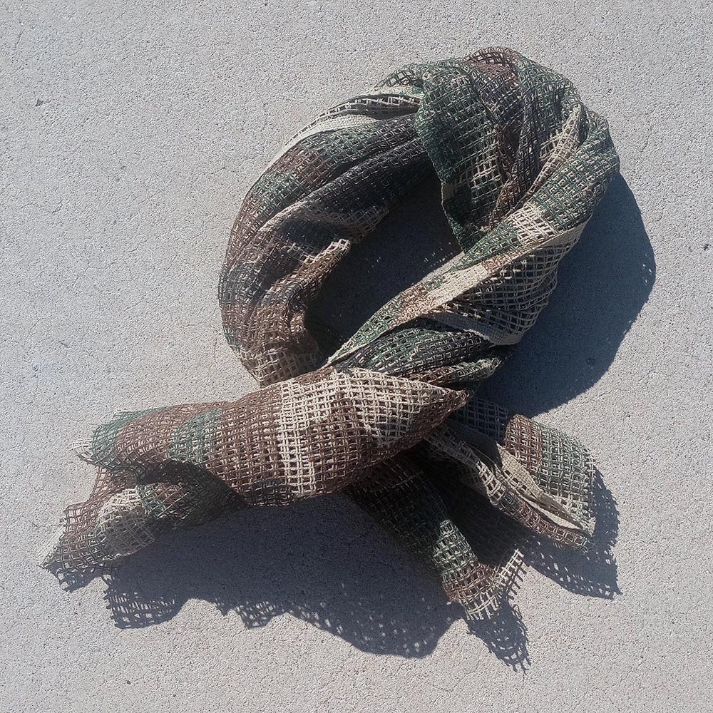 Woodland Camo Sniper Veil - Post Apocalyptic Events